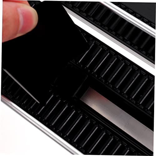 ULTECHNOVO Soda can Organizer Soda can Organizer Drink Refrigerator Storage Mini Refrigerator 3pcs Drink Pusher Ball Black Abs Slide Rail Mini Water Bottle Pusher Glide