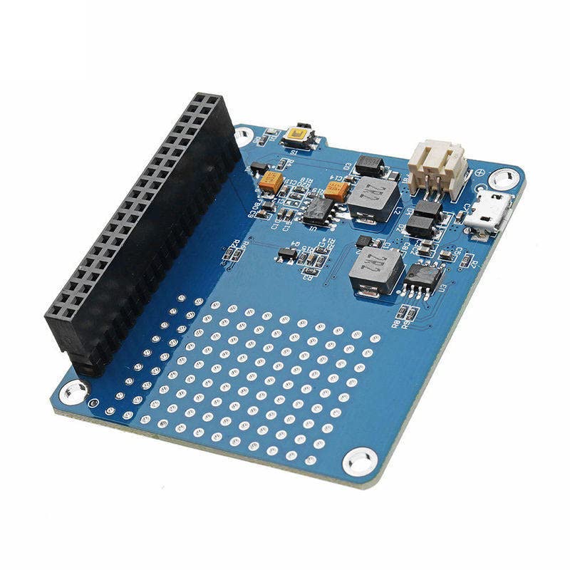 Power Pack Pro UPS HAT Lithium Battery Expansion Board for Raspberry Pi Charging