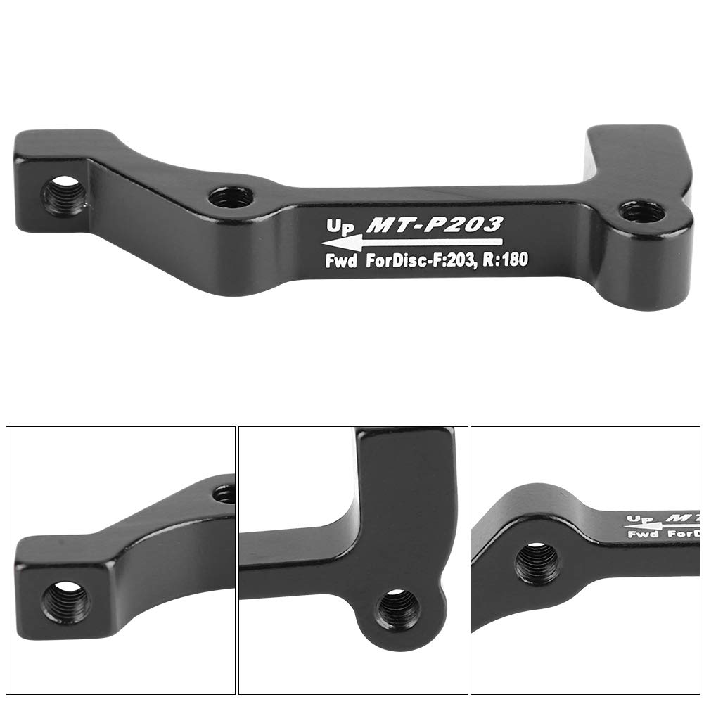 Health Gear Disc Brake Adapter, Disc Brake Caliper Bracket Adapter, Disc Brake Mounting Bracket for MTB Road Bike180mm Rotor (DS-02)