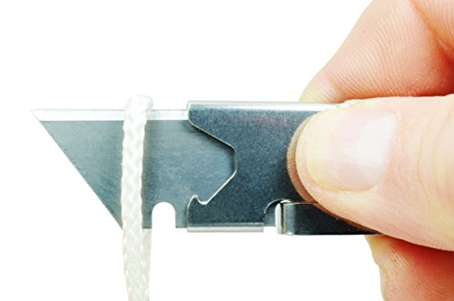 Screwpop Ron's Utility Knife 3.0 for Keychain and Carabiner Attachment also Magnetizes to (Appliances | Machines | Tool Boxes | Filing Cabinets | Metal Surfaces | Etc.) Stainless Steel