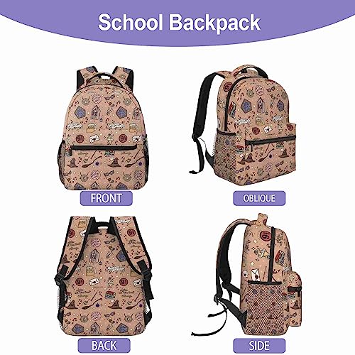 TONYOPT Anime Backpack Cartoon Backpack Movie Fans Travel Backpack Cosplay Daypack Waterproof Shoulder Bags Birthday Gift,Color 1