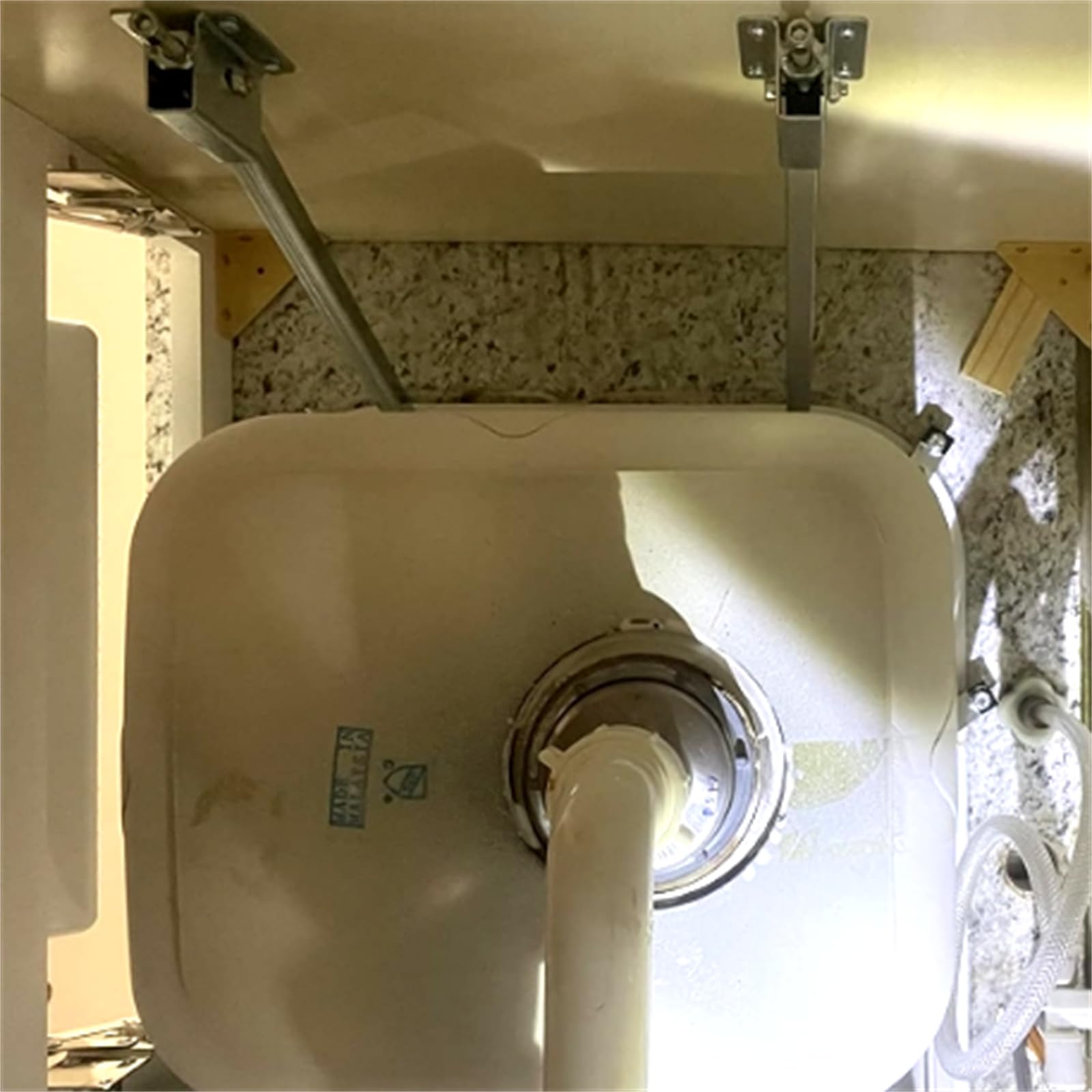 Undermount Sink Brackets,Undermount Sink Clips, Sink Repair Kit,Repair Dropped Sink, Galvanized Steel and Rust Resistant (Patent)