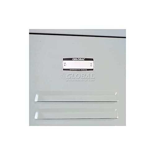 GLOBAL INDUSTRIAL Single Tier Locker, 12x18x72, 1 Door Ready To Assemble, Gray