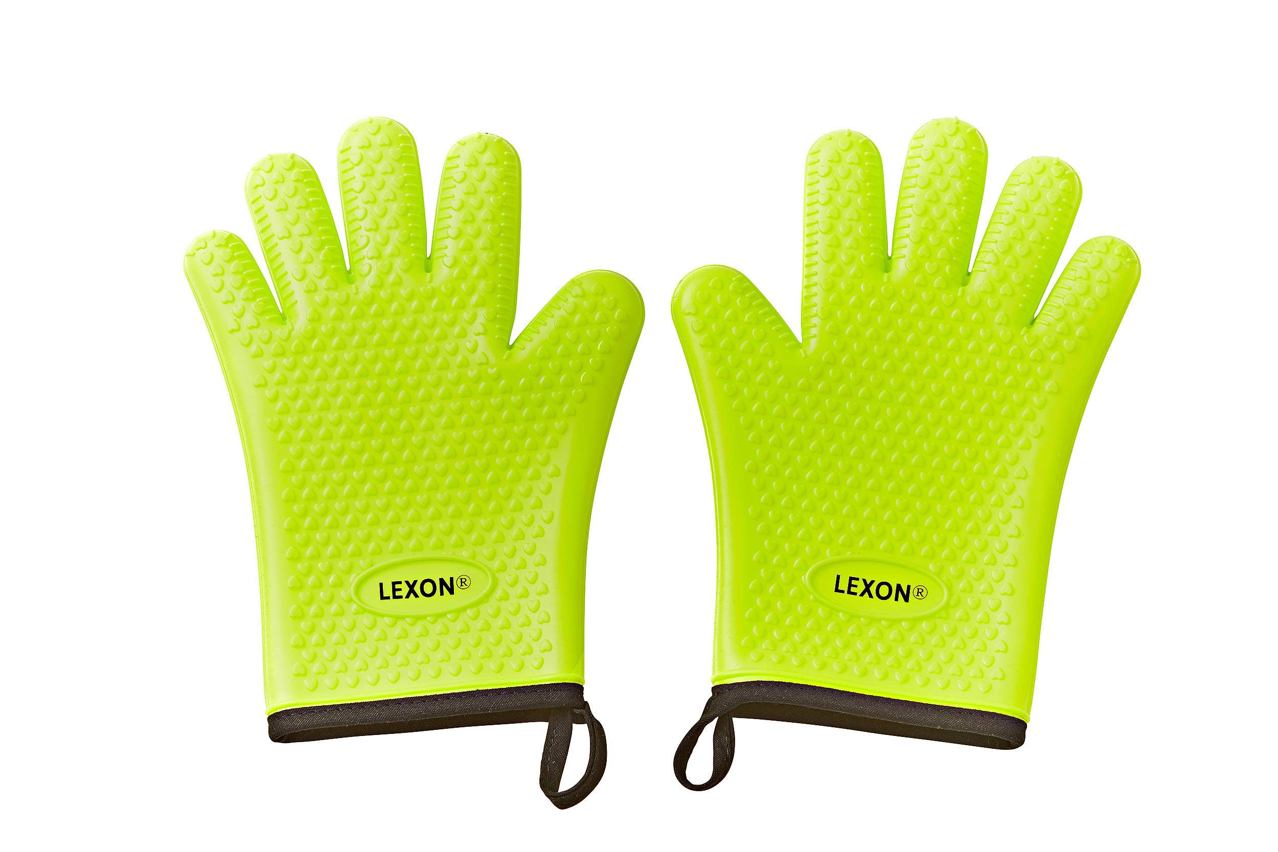 LEXON Silicone Cooking Gloves Heat Resistant Oven Mitts