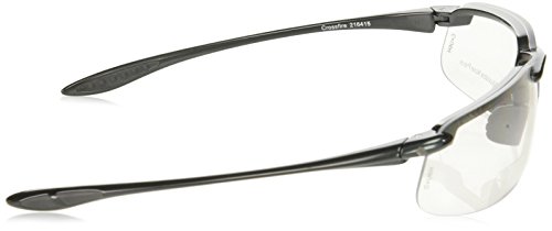 Radians ES4 Bifocal Safety Eyewear - Pearl Gray Frame - Clear Lens - 1.5 Diopter