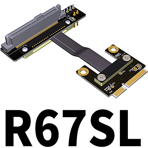 QJJ mPCIe (Mini PCI-E) to U.2 SFF8639 Extension Cable (50cm, R67SL)