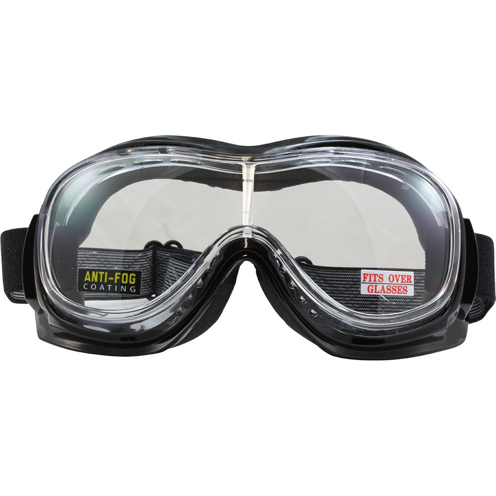 Global Vision Eyewear Mach-1 Anti-Fog Dirt Bike Motorcycle Goggles, Riding Goggles Smoke Lens