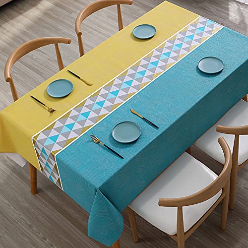 MLQL Home Decor Natural Floral Pattern Table Cover Christmas New Year Tablecloth Wedding Decor Home Fireplace Countertop A10 140x210cm