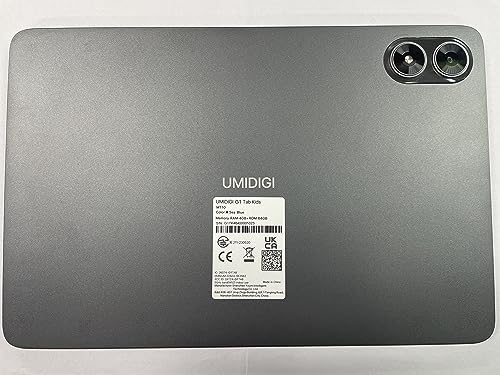 UMIDIGI Kids Tablet, G1 Tab Android 13 Tablet PC, 10.1" Tablet for Kids, 8G+64G up to 1TB, WiFi 6, 8MP+8MP Dual Camera, Quad-Core, 6000mAh, BT5.0, TÜV Eye Bluelight Tablet Android, Parental Control