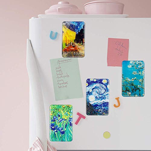 Magnets for Fridge Refrigerator Van Gogh Artwork Decorative Magnet for Kitchen Whiteboard Lockers for Adults Friends Art Lovers(Van Gogh A)
