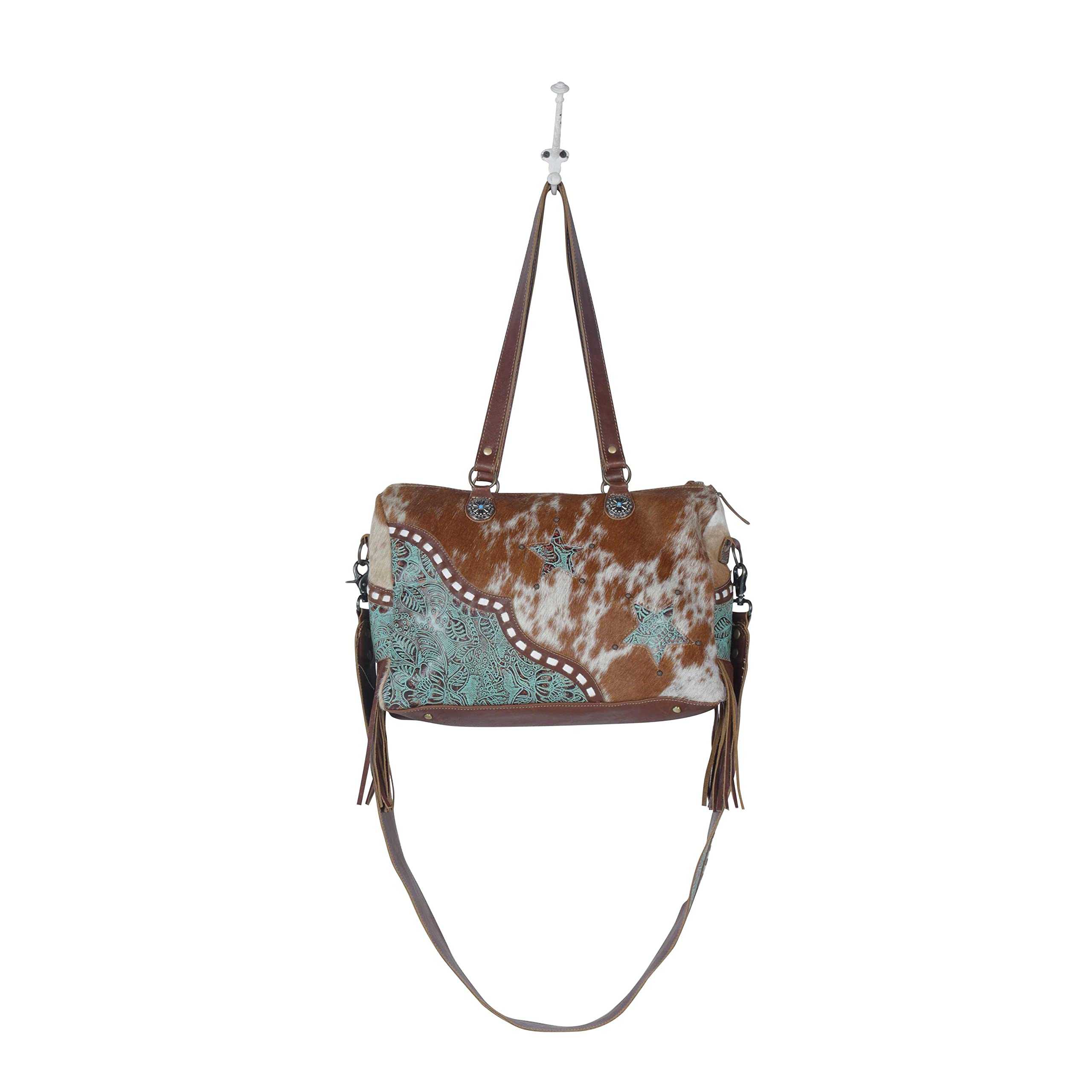 Myra Bag Turquoise Stars Concealed Bag S-3789