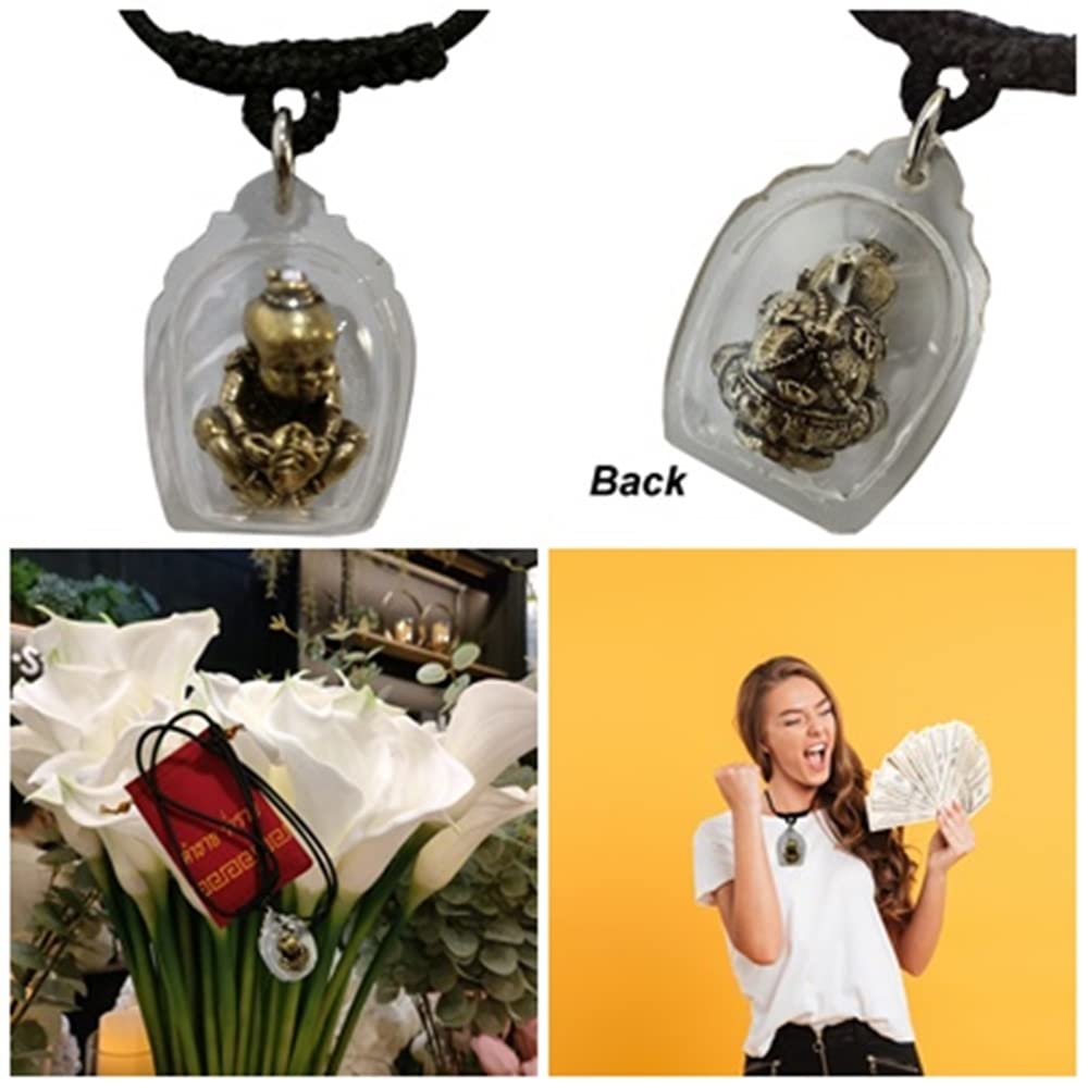 Heavens Tvcz Thai Buddha Kuman Thong Bless Baby Case Waterproof Plastic Pendant Talisman Powerful Magic LP Asian People Believe Wealth