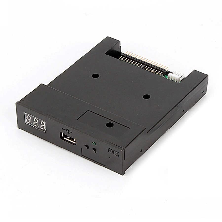 QDLZLG 1.44MB Capacity Floppy Disk Drive USB Emulator Simulation with CD Driver for Musical Electronic Keyboad
