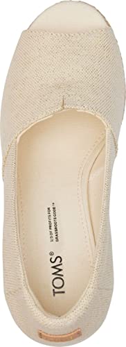 TOMS Women's, Michelle Sandal Natural Metallic 7 M