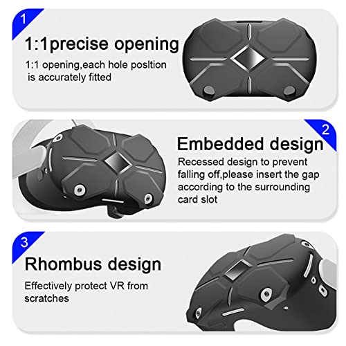pizarra Silicone Protective Shell Case for VR Headset Cover Anti-Scratches for VR Accessories