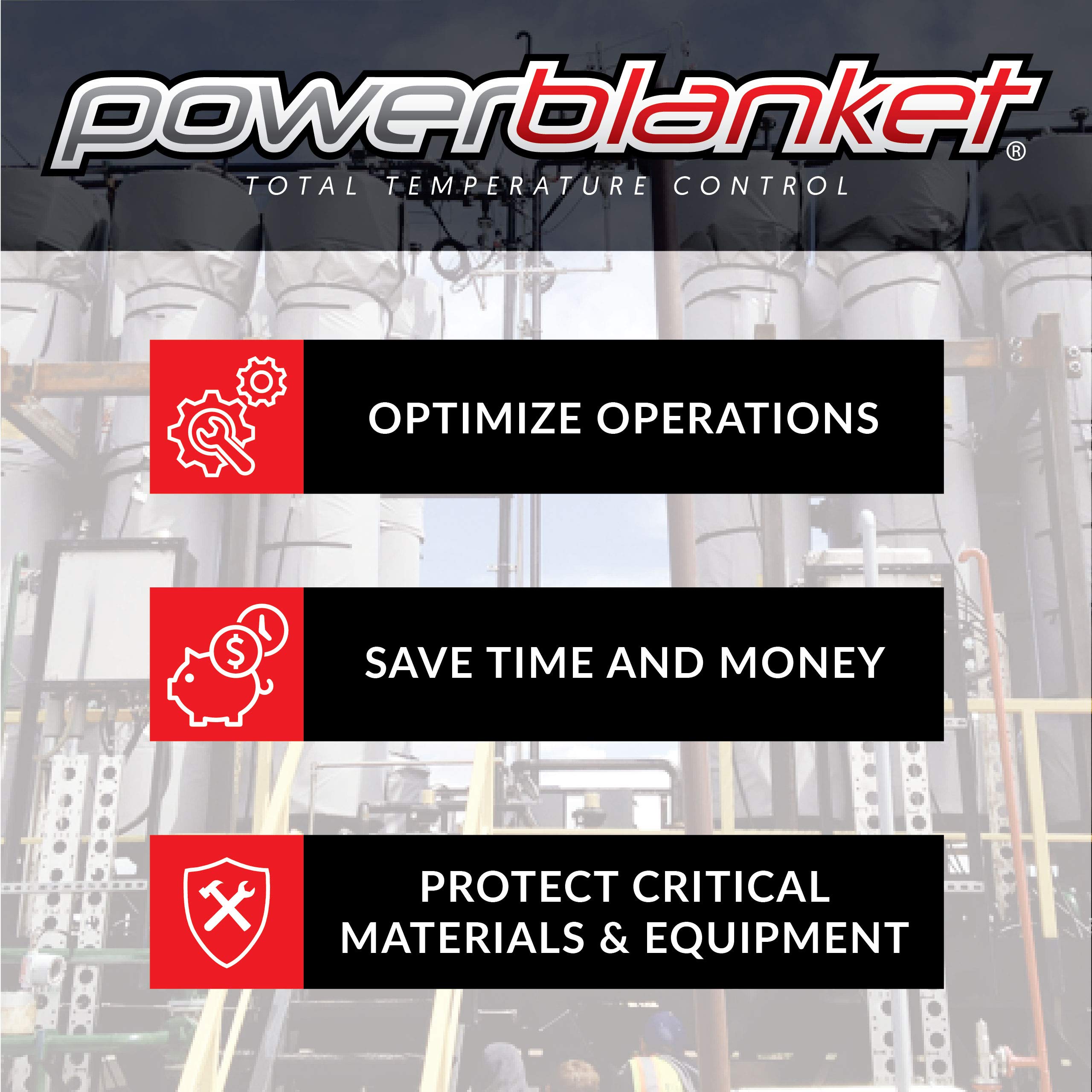 Powerblanket GCW420 Insulated Gas Cylinder Warmer Designed for 420 Pound Tank - Propane Tank Heater