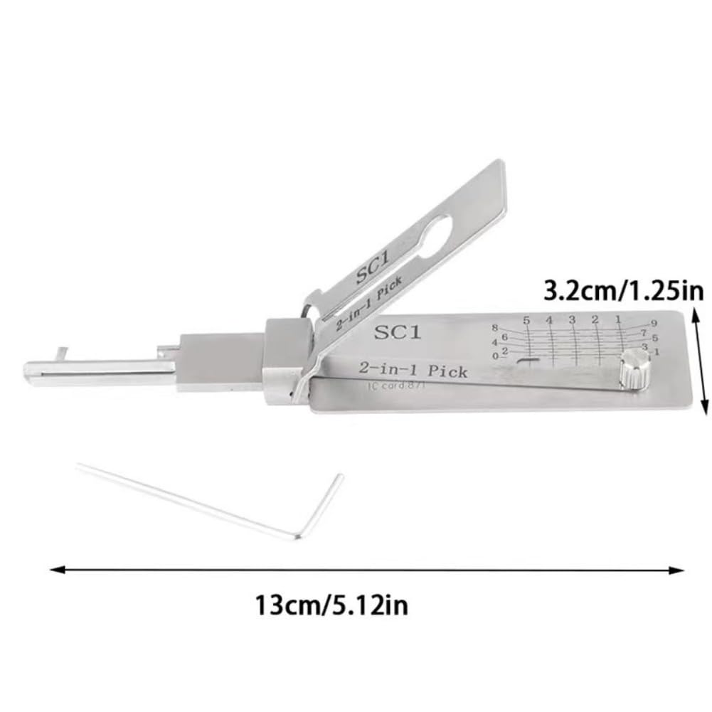 Stainless Steel ๐ ๐ฎ๐๐๐ฒ๐ฟ ๐ฤ๐ ๐๐ฒ๐ฐ๐ผ๐ฑฤ๐ฟ, 2-in-1 ๐ ๐ฎ๐๐๐ฒ๐ฟ ๐ฤ๐ Decoder, ๐ ๐ฎ๐๐๐ฒ๐ฟ ๐ฤ๐ Decoder L-o-c-k - ๐ฃ๐ถ๐ฐ๐ธ๐ถ๐ป๐ด Kit Tool- SS001- SS002 (SS002 Pro)