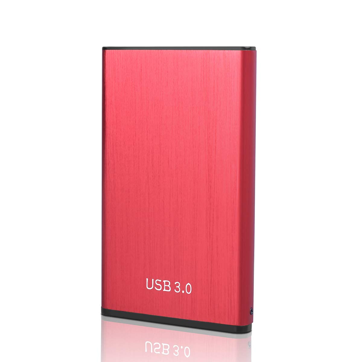 PDTXCLS Aeiniwer OTCPP External Hard Drive HDD USB3.0 2TB External Hard Drive for PC, Mac, Desktop, Laptop, MacBook, Chromebook, Xbox One, Xbox 360 (2TB, Red)