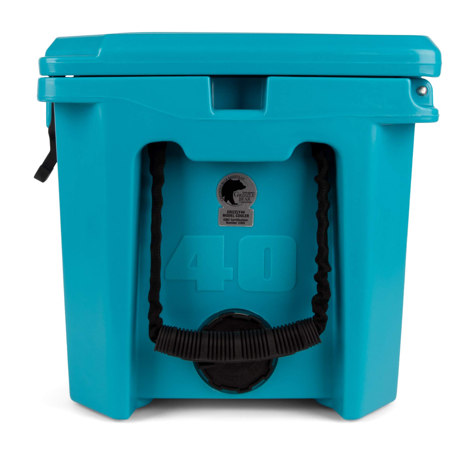 Grizzly G40 40 QT Teal Cooler with Ecomate Insulation