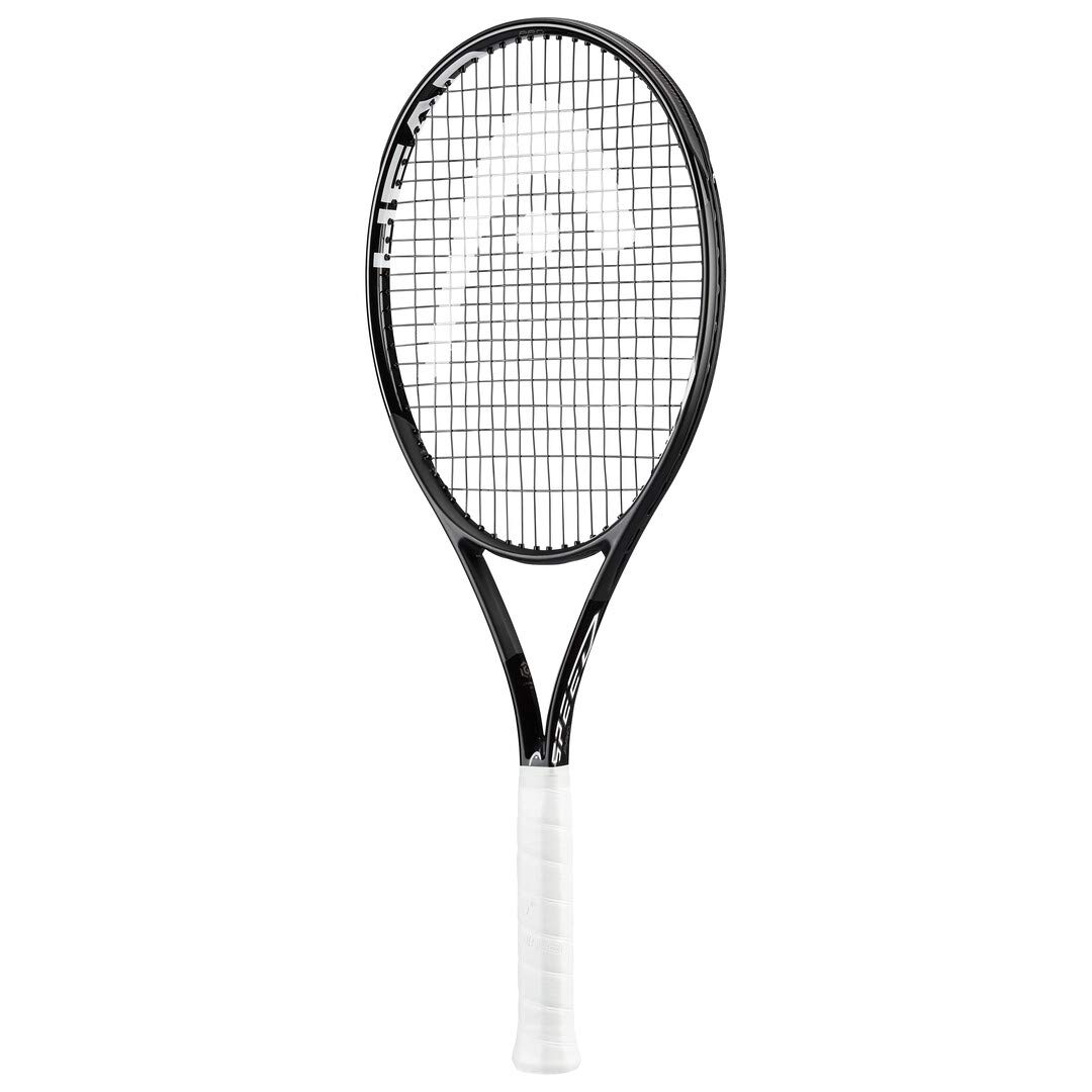 HEAD Graphene 360+ Speed Pro Black Tennis Racquet, 27 Inch Performance Adult Racket - 4 3/8 Grip, Unstrung