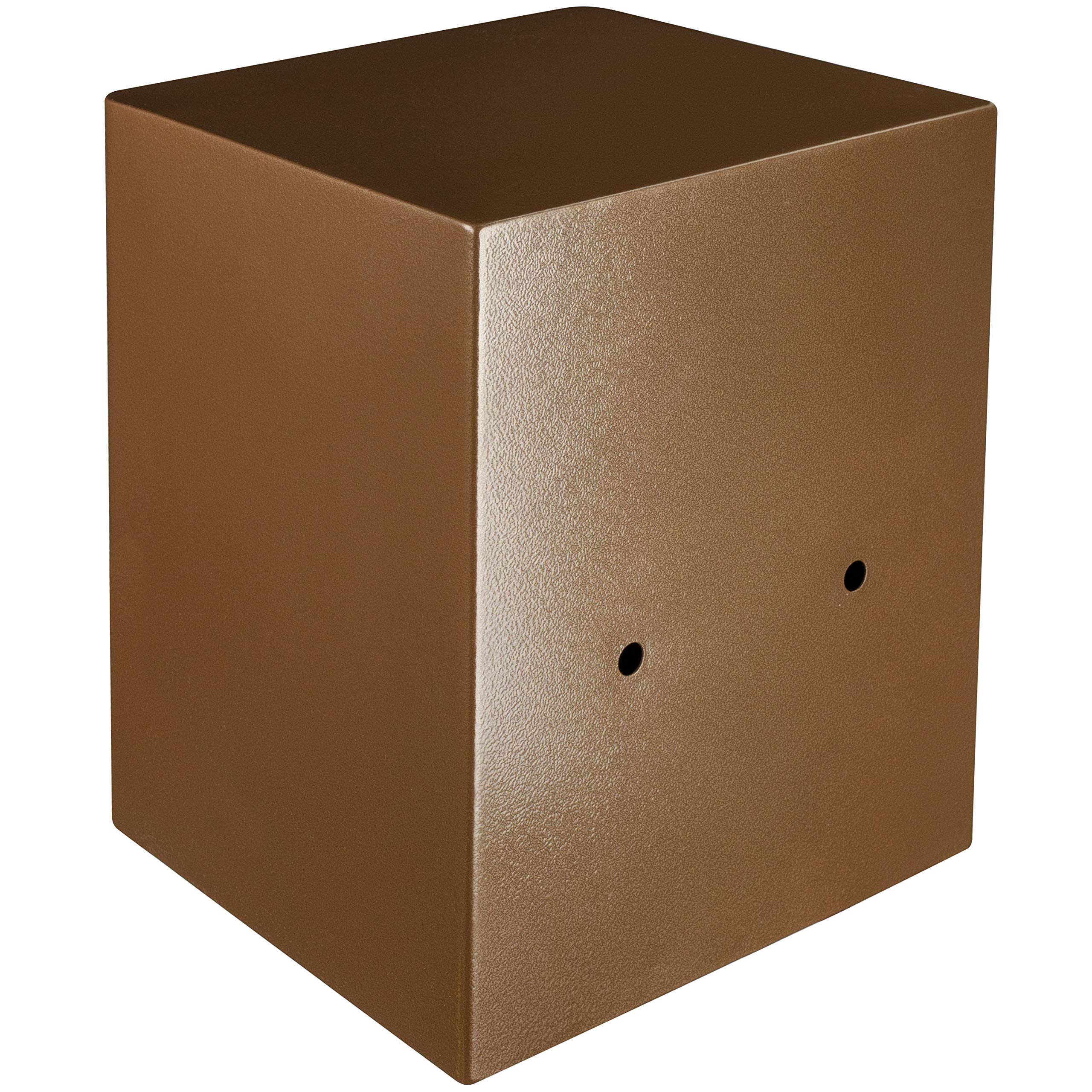 Intact Compact Quick Access Biometric Fingerprint Gun Safe With Nex-Gen Full Keypad Module Tall Bronze