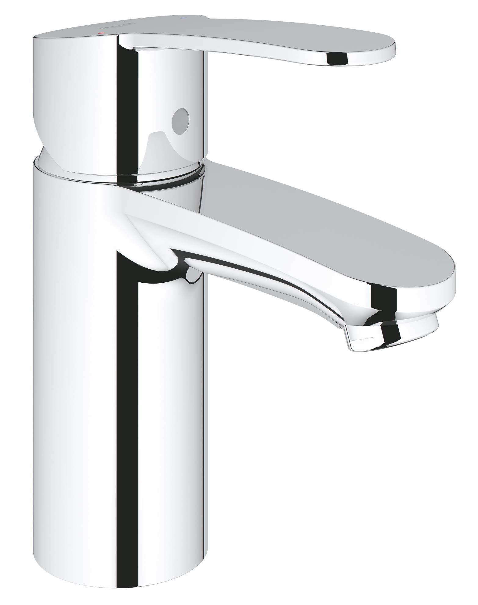 Grohe 2304200A Eurostyle Cosmopolitan Single-Handle Single-Hole Bathroom Faucet, 1.2 GPM, Starlight Chrome