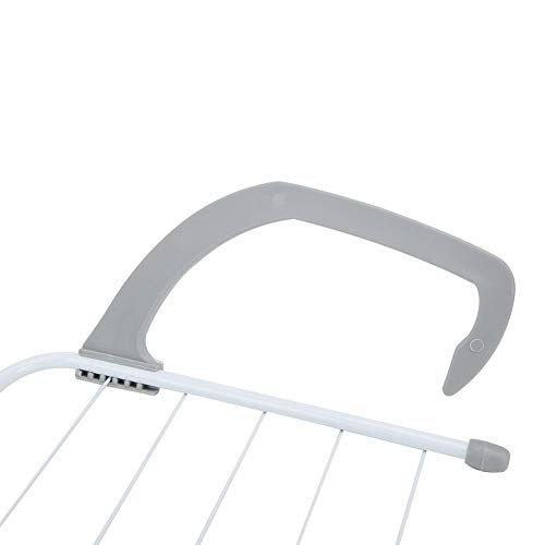 TOPINCN Balcony Retractable Folding Clothes Drying Rack Foldable Clothes Hanger for Indoor Outdoor Space Saver Racks