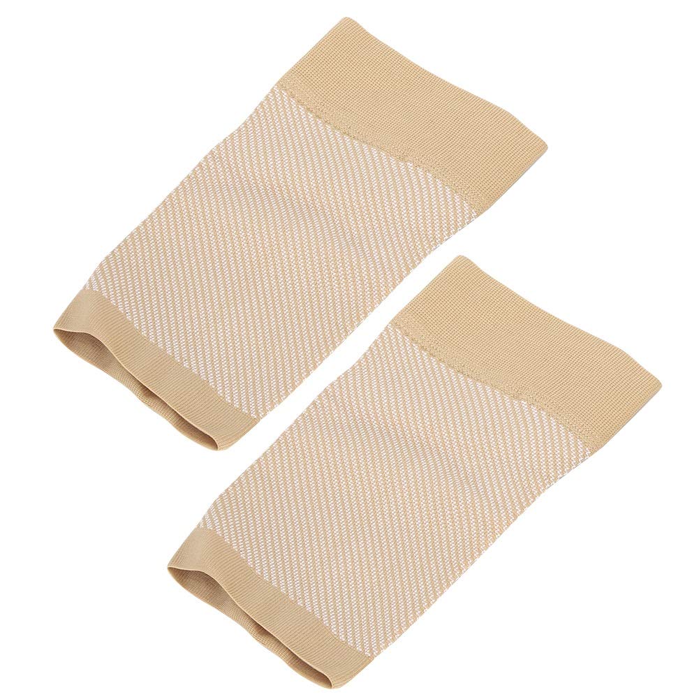 Heitune Sport Ankle Brace Protector Compression Support Sleeve Short Socks for Injury Recovery Joint Pain(Ankle Brace M)