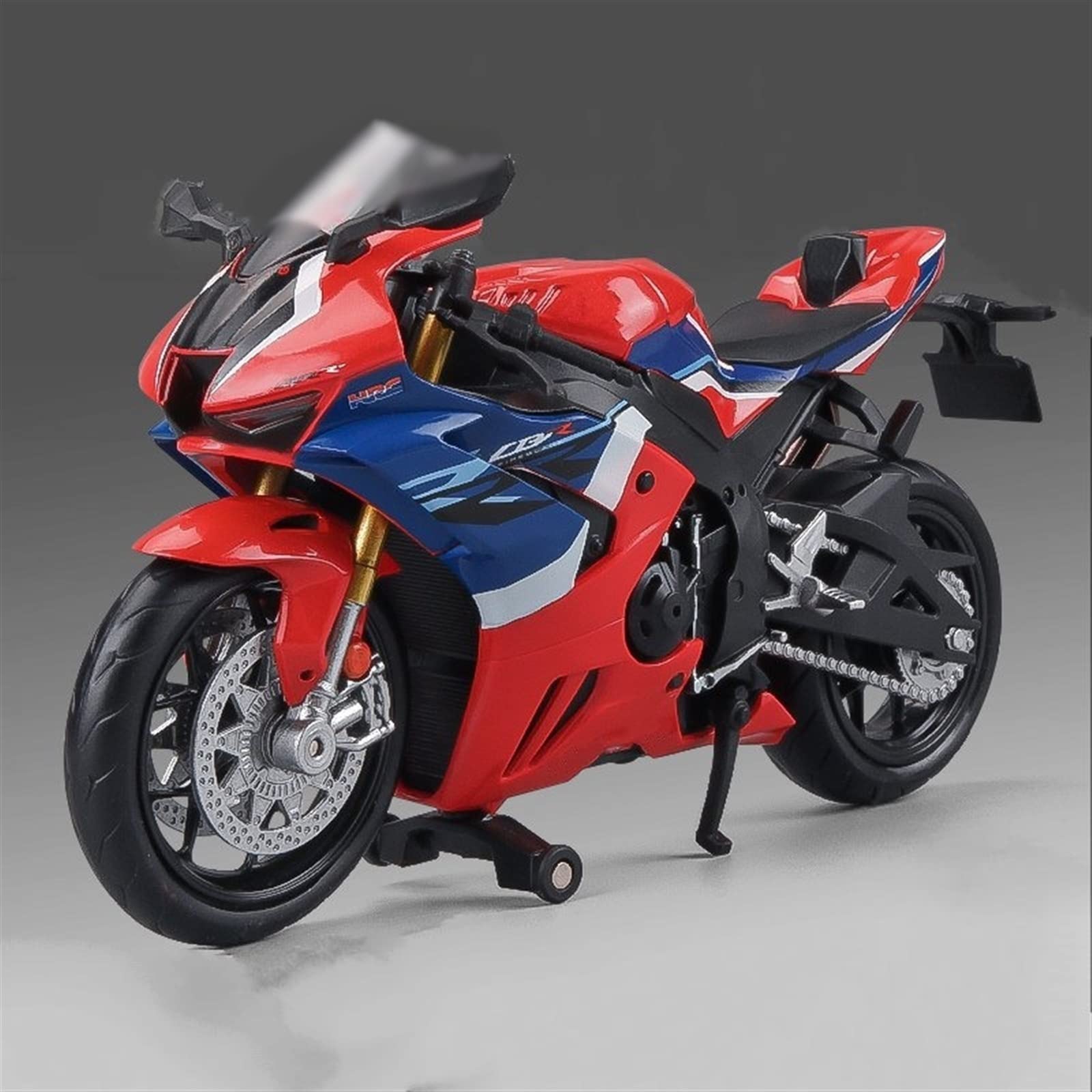 NASJAQ Model kit Motorcycle Model Toy 1/12 for Honda CBR1000RR-R Fireblade SP Die Cast Motorcycle Model Toy Car Collection Autobike (Color : Red with Box)