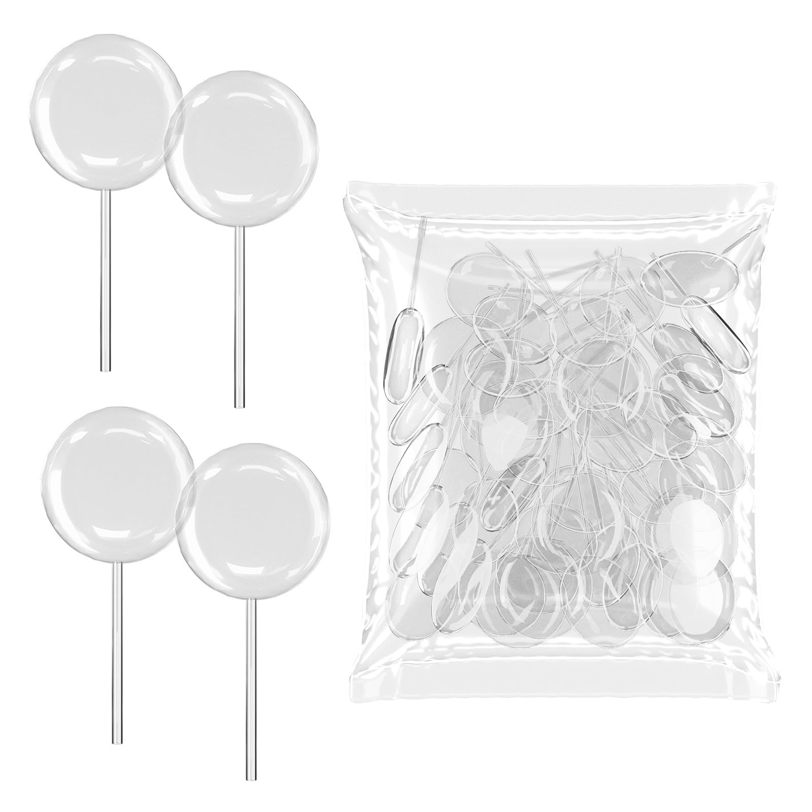 Vabiooth 20Pcs 3mL Disposable Plastic Transfer Pipettes Calibrated Dropper for Science Experiment, Art, and DIY - Easy-to-Use and Safe