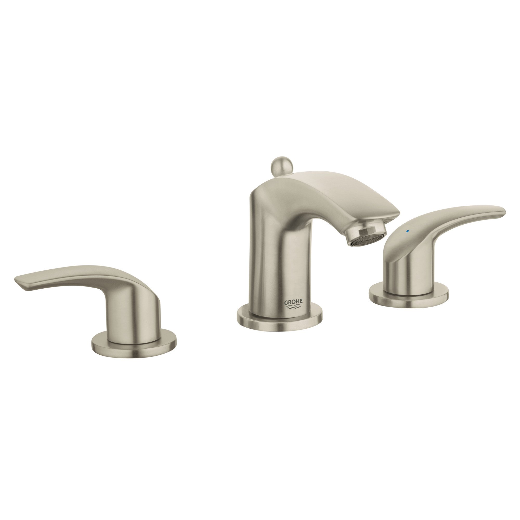 Grohe Eurosmart New 8 in. Widespread 2-Handle 3-Hole Bathroom Faucet - 1.2 GPM