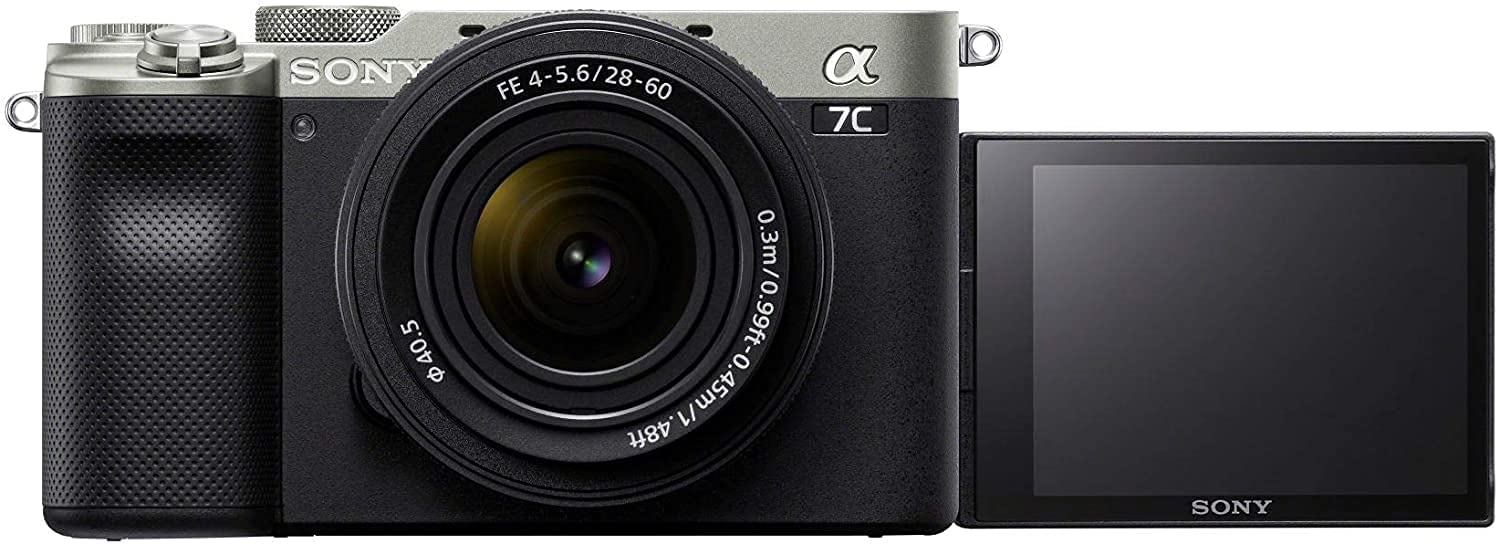 Sony Alpha a7C Mirrorless Digital Camera with FE 28–60 mm F4–5.6 Lens Bundle with Extra Battery, Gadget Bag, Card Reader, Cleaning Kit & Blower
