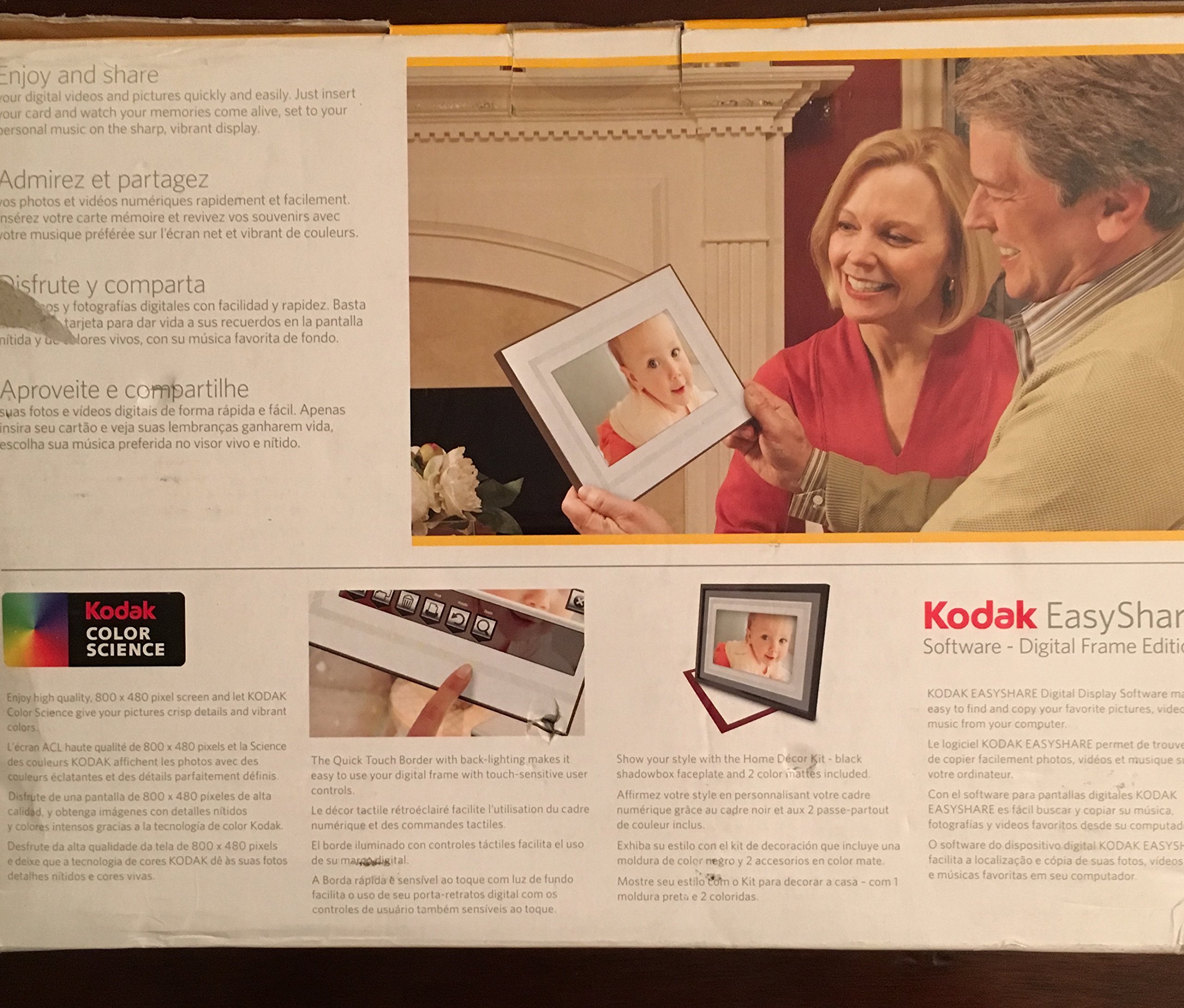 Kodak Easyshare M820 Digital Frame with Home Décor Kit