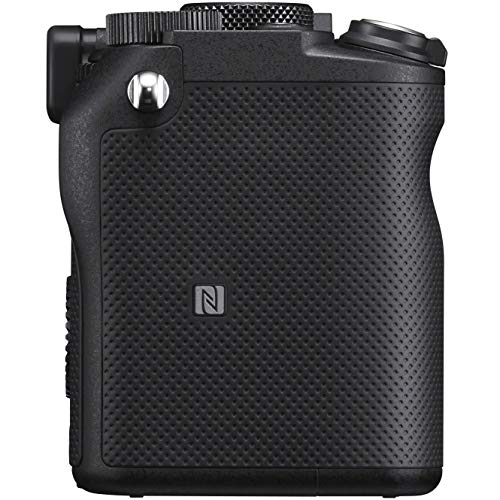 Sony a7C Mirrorless Full Frame Camera Body Black ILCE-7C/B Bundle with Tamron 70-300mm F4.5-6.3 Di III RXD Lens A047 + Deco Gear Bag + Extra Battery &Dual Charger +64GB Card+ Tripod & Kit Accessories