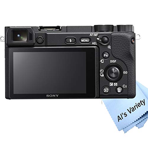 Sony a6400 Mirrorless Camera with 16-50mm Lens + 64GB Memory + Case+ Steady Grip Pod + Tripod+ Software Pack + More (30pc Bundle)