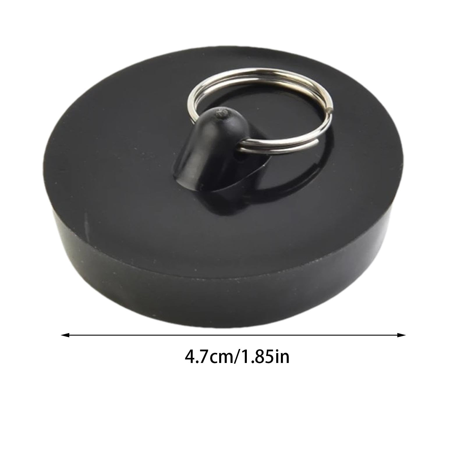 Sink Plug Drain Stopper | Sink Stopper | Kitchen Sink Drain Plug, Sink Sealing Plug, Rust Resistant Drain Plug for Wash Stations, Bathroom Drains, Kitchen Sinks, Bathtubs, Sewage Pond