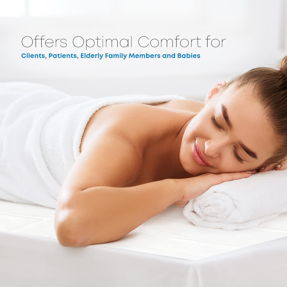 SOTAR Disposable Massage Table-Bed Sheets - 90 Count 31.5" x 71" Waterproof Bed Covers - Non-Woven Sanitary Flat Sheets Use at Home Salon & Spa Beds Medical Exam Tables Tattoo Parlors & More