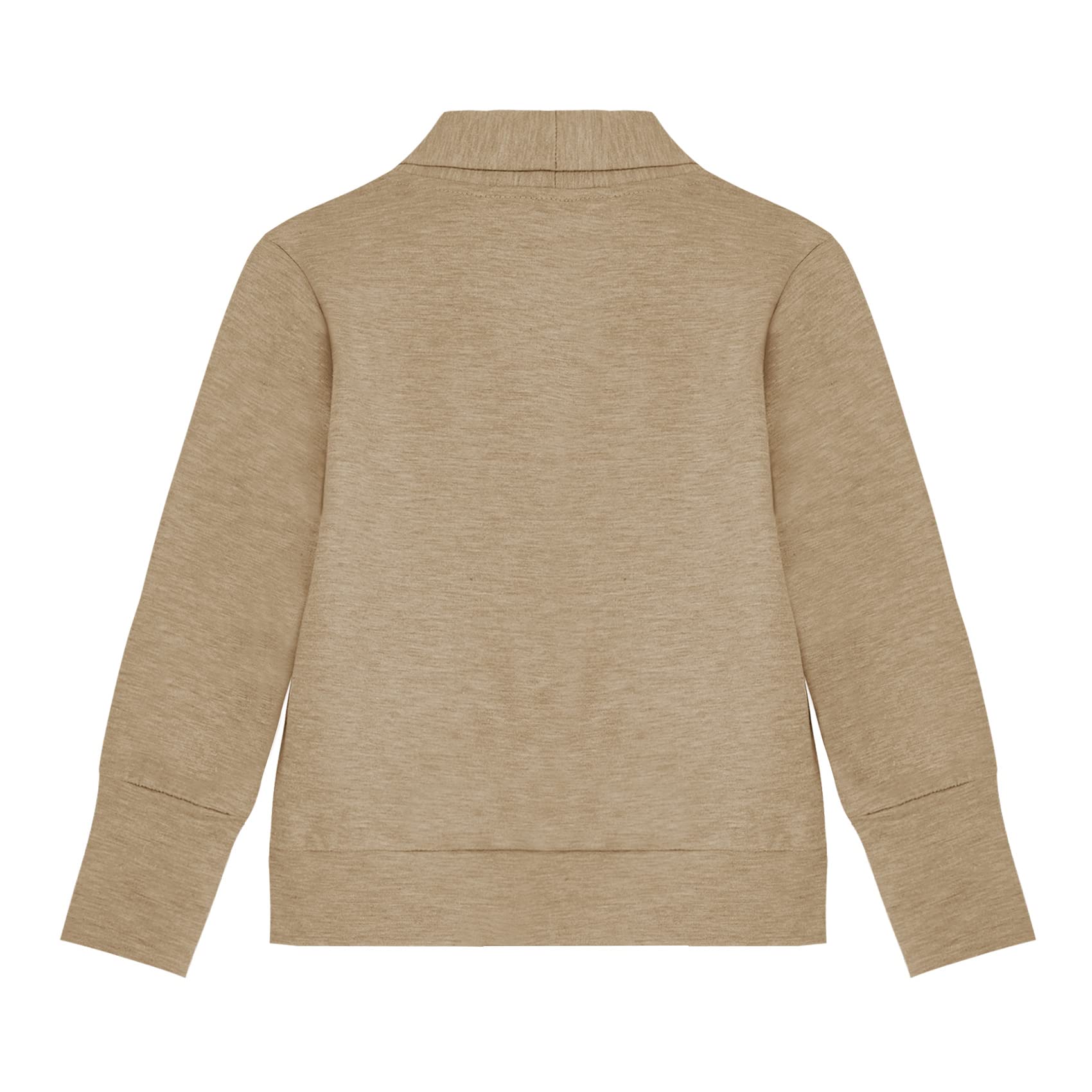Rmccay Toddler Boys Cardigan Jacket Button Up Casual Cotton Jacket for kids Thin Coat for Boys