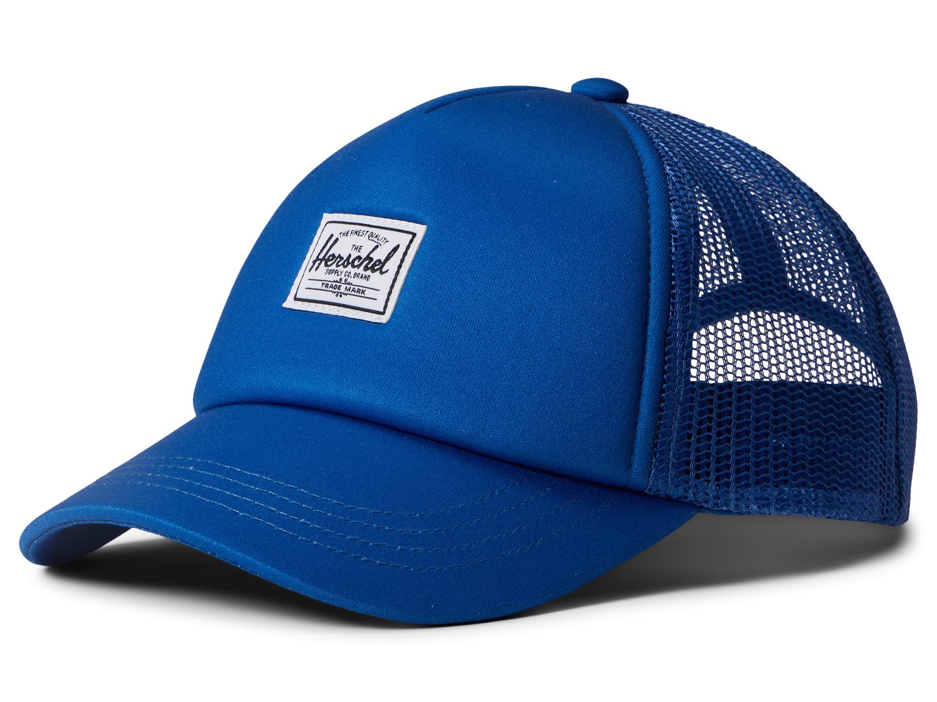 Herschel Supply Co. Whaler Mesh Hat (Toddler) Bright Cobalt Classic Logo One Size