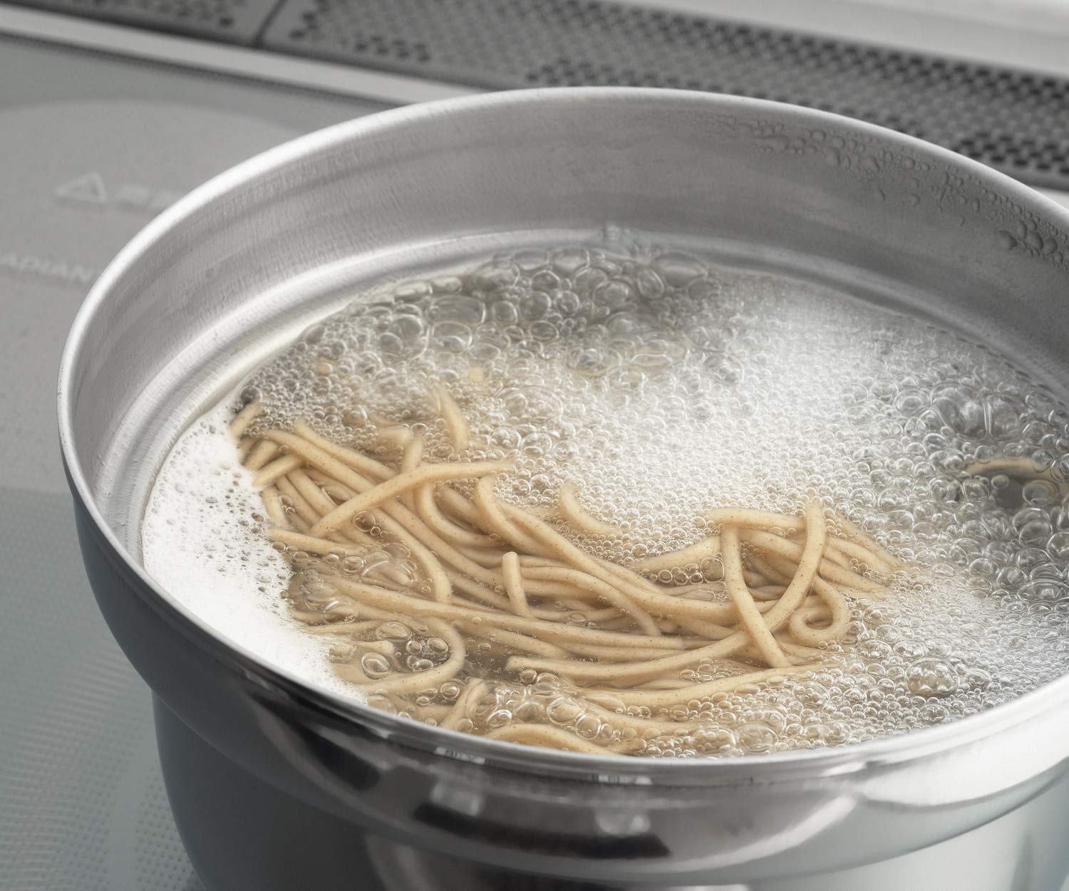 Yoshikawa SJ3199 Kurumen Tei Single Handled Pot 6.3 inches (16 cm), 2.1 L (2.1 L) with Lid, Made in Japan