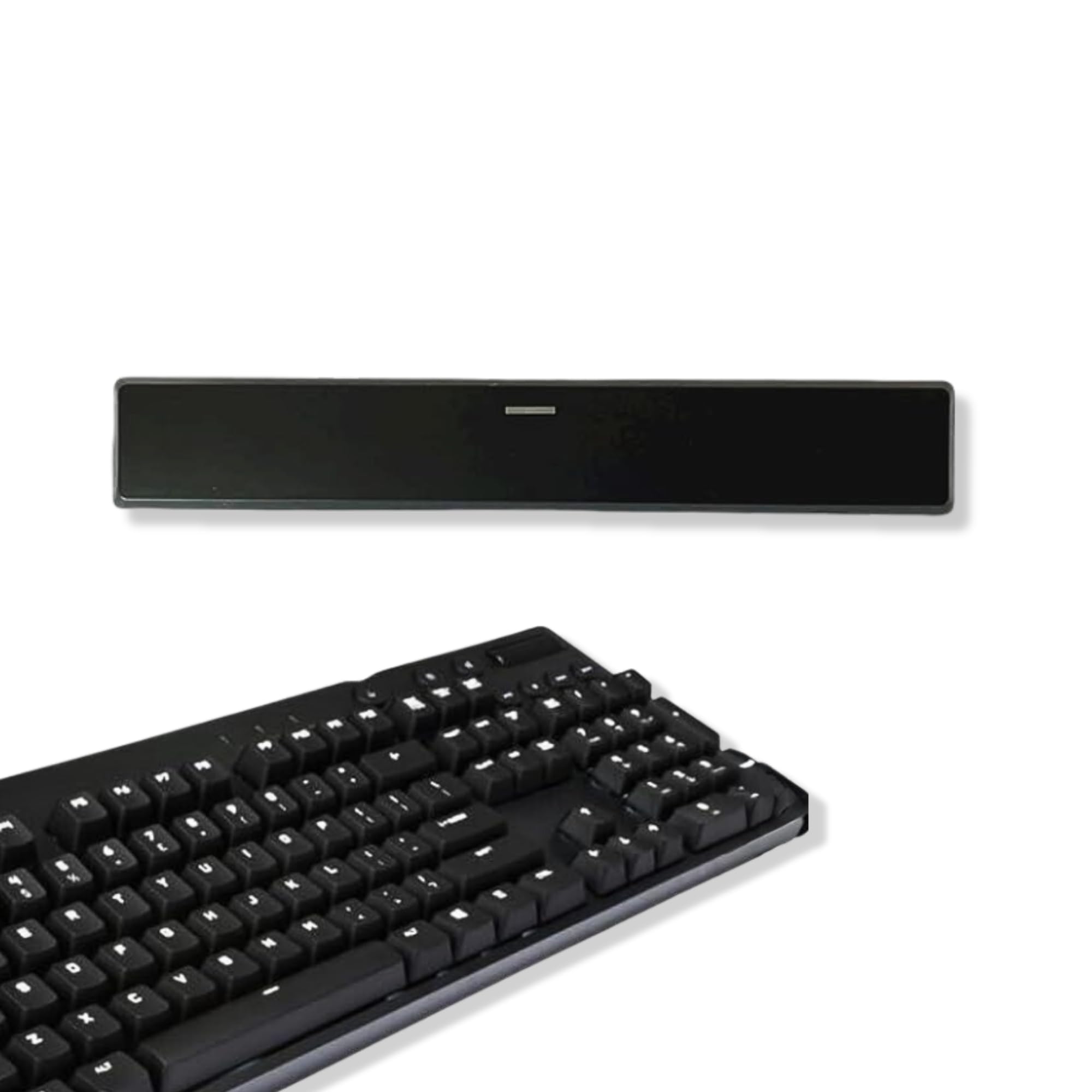 Space Bar Keycap for Keyboard - Mechanical Gaming Spacebar Keycap for Clicky Gaming Keyboard - ABS Spacebar Replacement for Keycap Sets - Logitech Compatible as Gaming Keyboard Key Caps (Black, 1 pc)