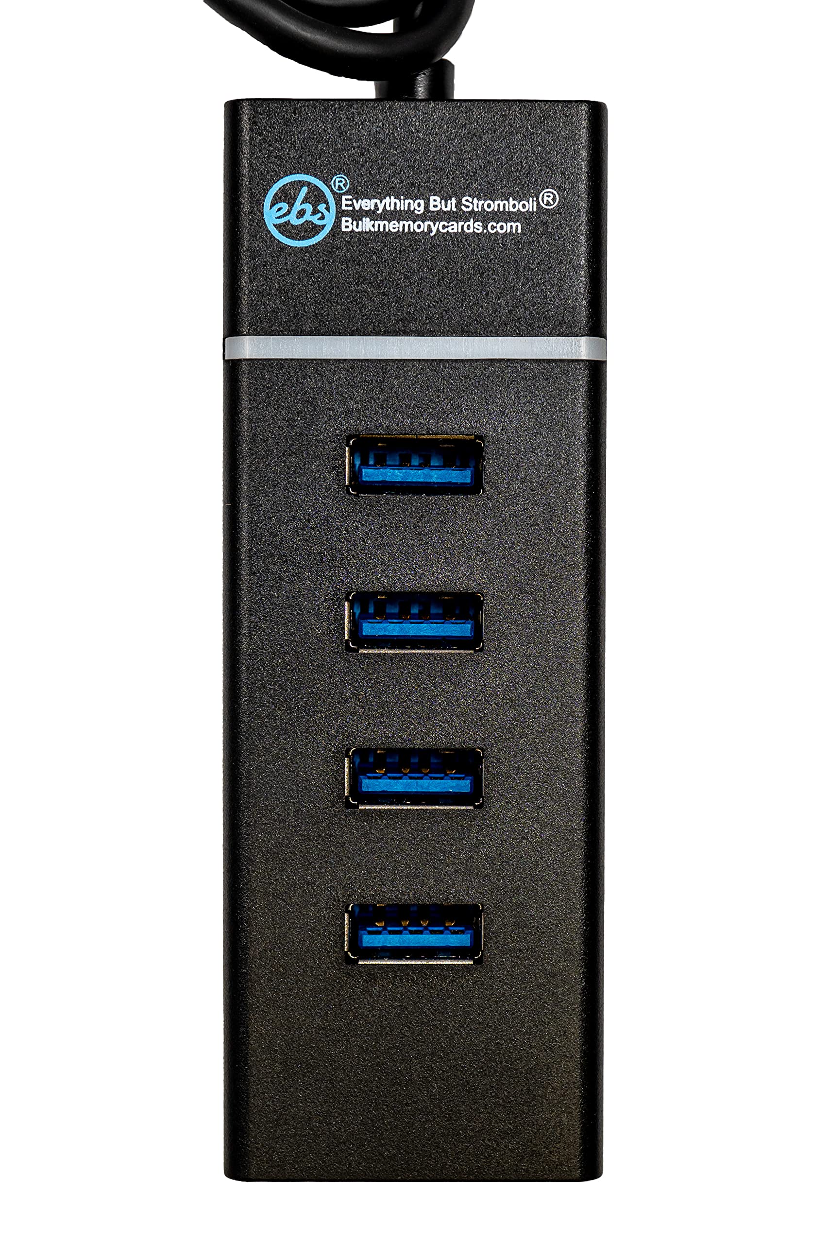 SanDisk Cruzer Glide 128GB Flash Drive (4 Pack) USB 2.0 Port Jump Drive Pen Drive (SDCZ60-128G-B35) Bundle with (1) Everything But Stromboli 4 Port USB 3.0 Hub