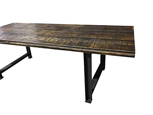 Reclaimed train wood Dining Table, Shabby Chic Dining Table