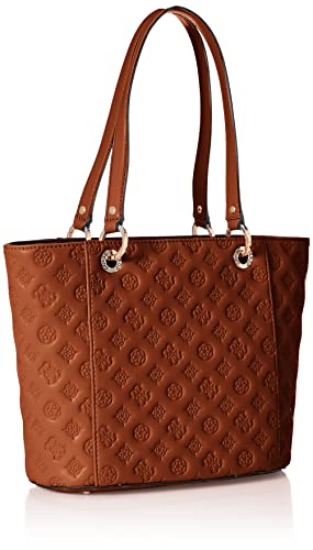 GUESS Noelle Small Elite Tote, Cognac