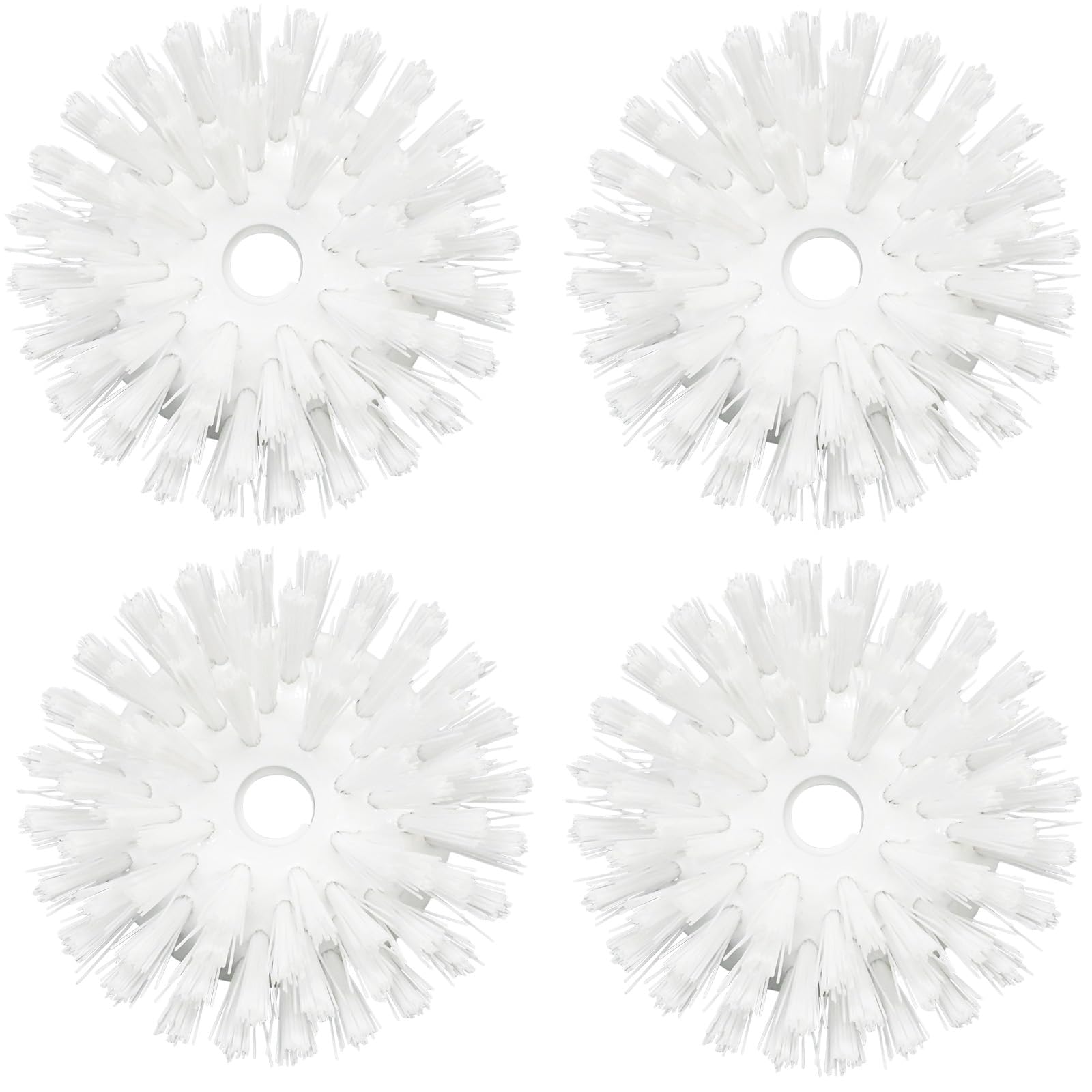 Palm Brush Refill for OXO Good Grips Soap Dispensing Palm Brush, 4 Pack Soap Dispensing Palm Brush Refills, Palm Brush Replacement Head, Palm Brush Refill Head