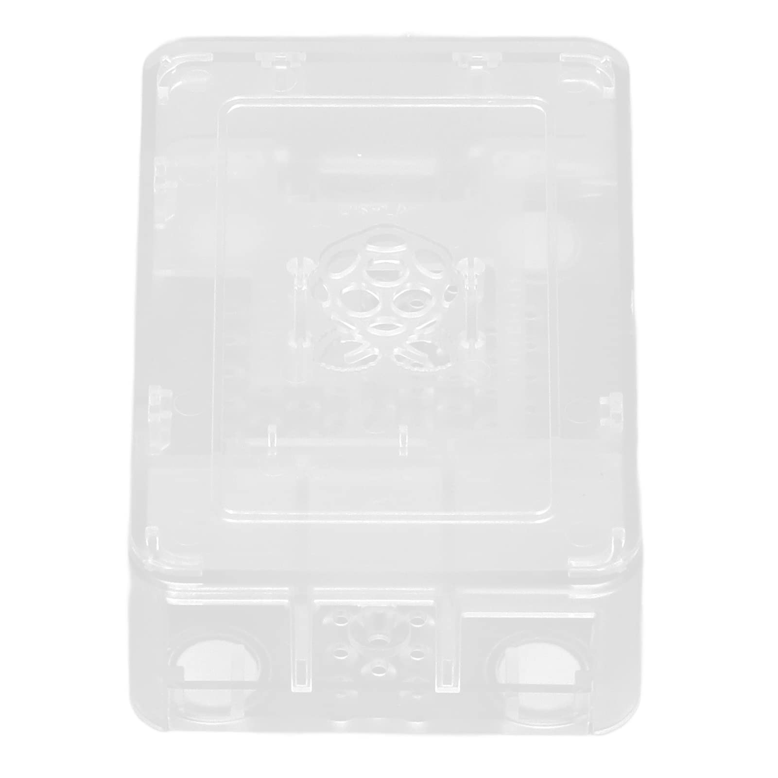 Protective Case, Protective Shell, for Raspberry Pi 4 Case ABS Detachable Scratch Resistant Heat Dissipation Protective Shell White(Transparent)