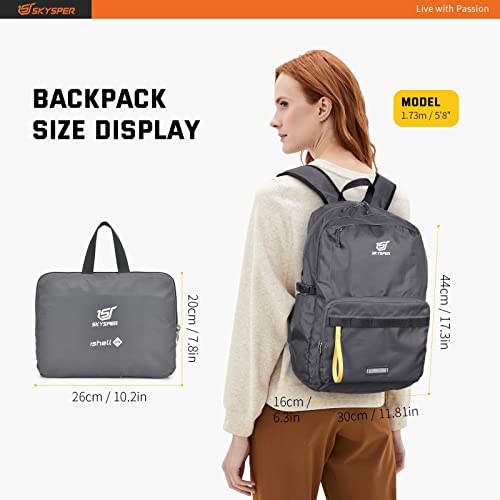 SKYSPER Lightweight Backpacks 25L Travel Daypacks Packable Hiking Daypack Light-duty Hike Bag Ultralight for Women Men