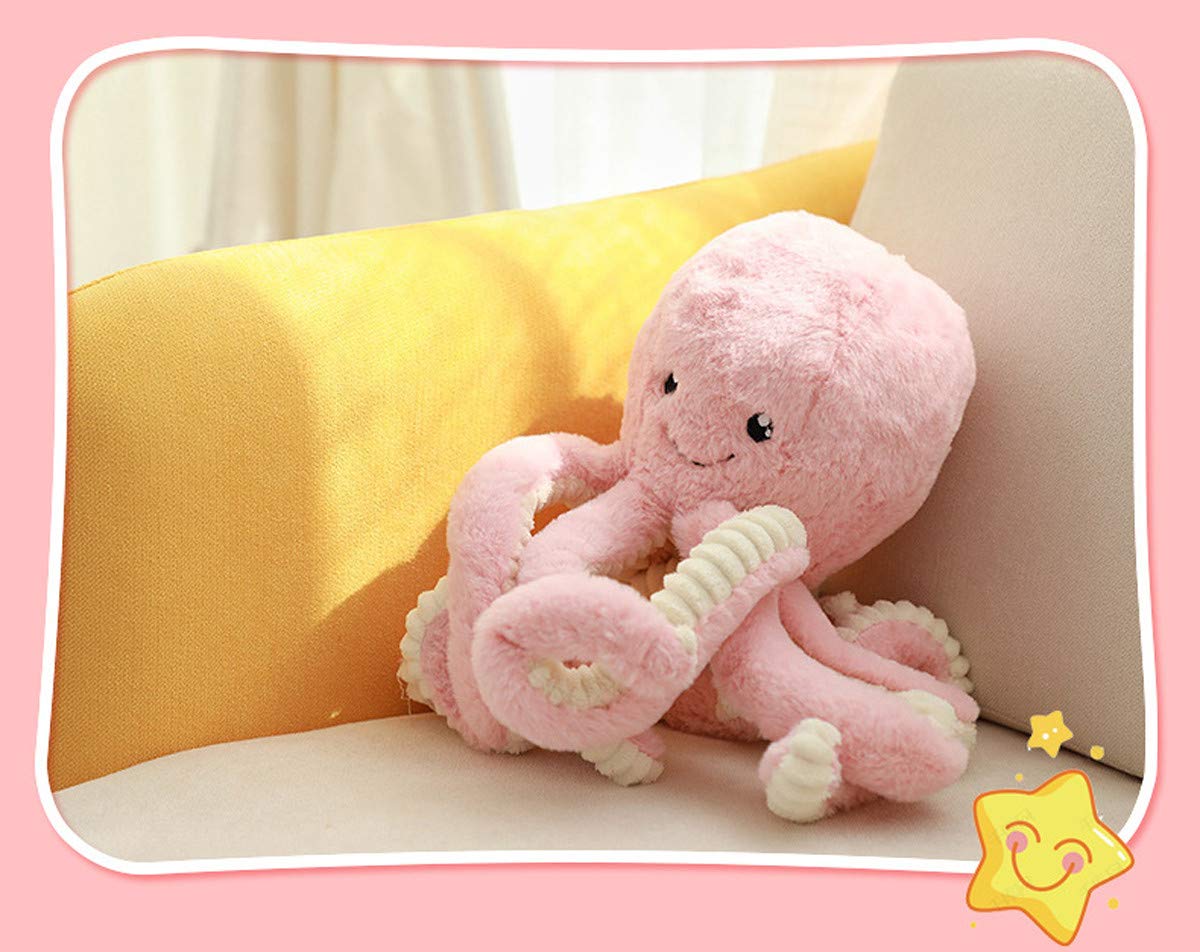 YYFRIEND Cute Cartoon Plush Toy Simulation Octopus Toy Sleeping Pillow