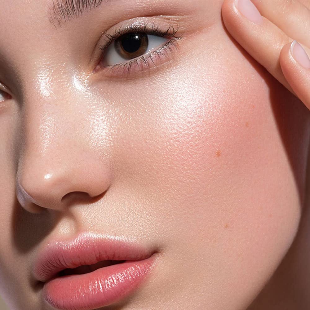Soft Cream Liquid Blush Stick,Korean Liquid Blushes Cheeks Brush,Moisturizing Creamy Formula,Silky Smooth Lightweight Blendable Blush Lasting Sheer Rouge Tint, Natural-Looking Advanced Hazy Feeling (01# Smoked Pink)