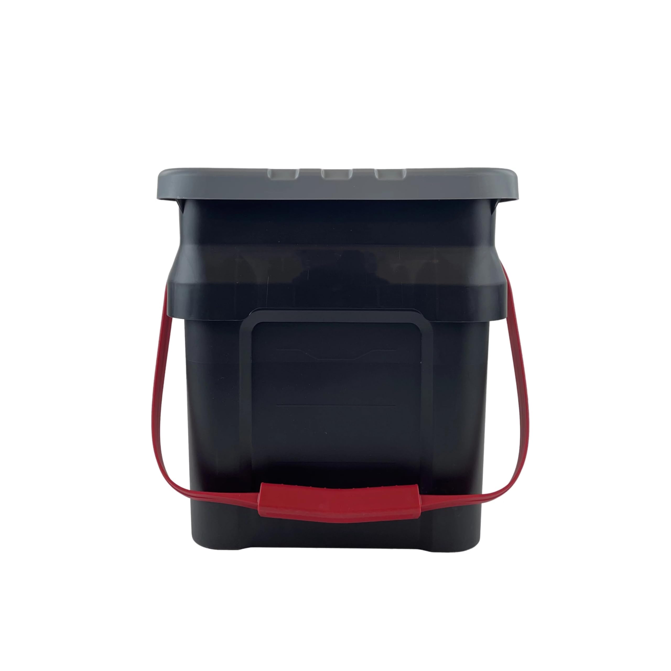 VVloop 5 Gallon Heavy Duty Plastic Material Bucket Tote, Black, Buckets, Commercial mop Buckets, Paint Buckets,Cleaning Buckets,Plastic Bucket
